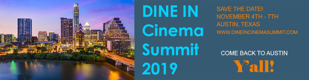Dine-In Cinema Summit - Venue Valet in Austin TX